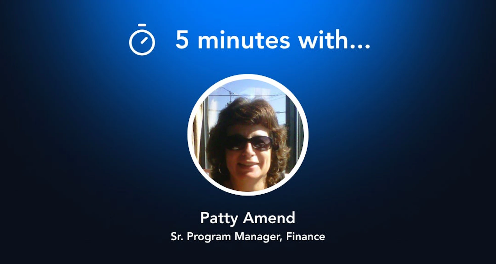 Five Minutes With . . . Verint’s Patty Amend