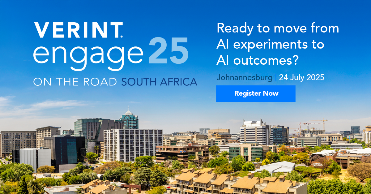 Engage on the Road South Africa 2025 | Verint