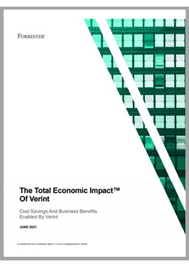 Total Economic Impact of Verint - Verint