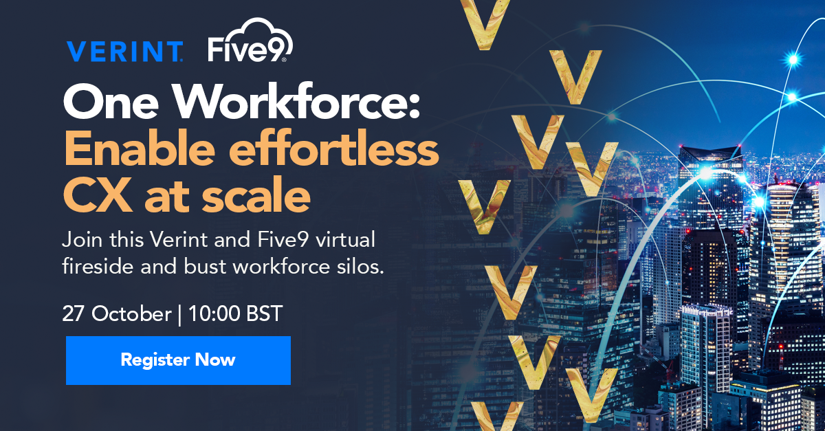 One Workforce: How to enable effortless CX at scale | Verint