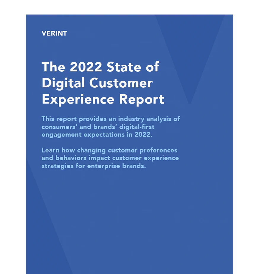 Verint Customer Engagement